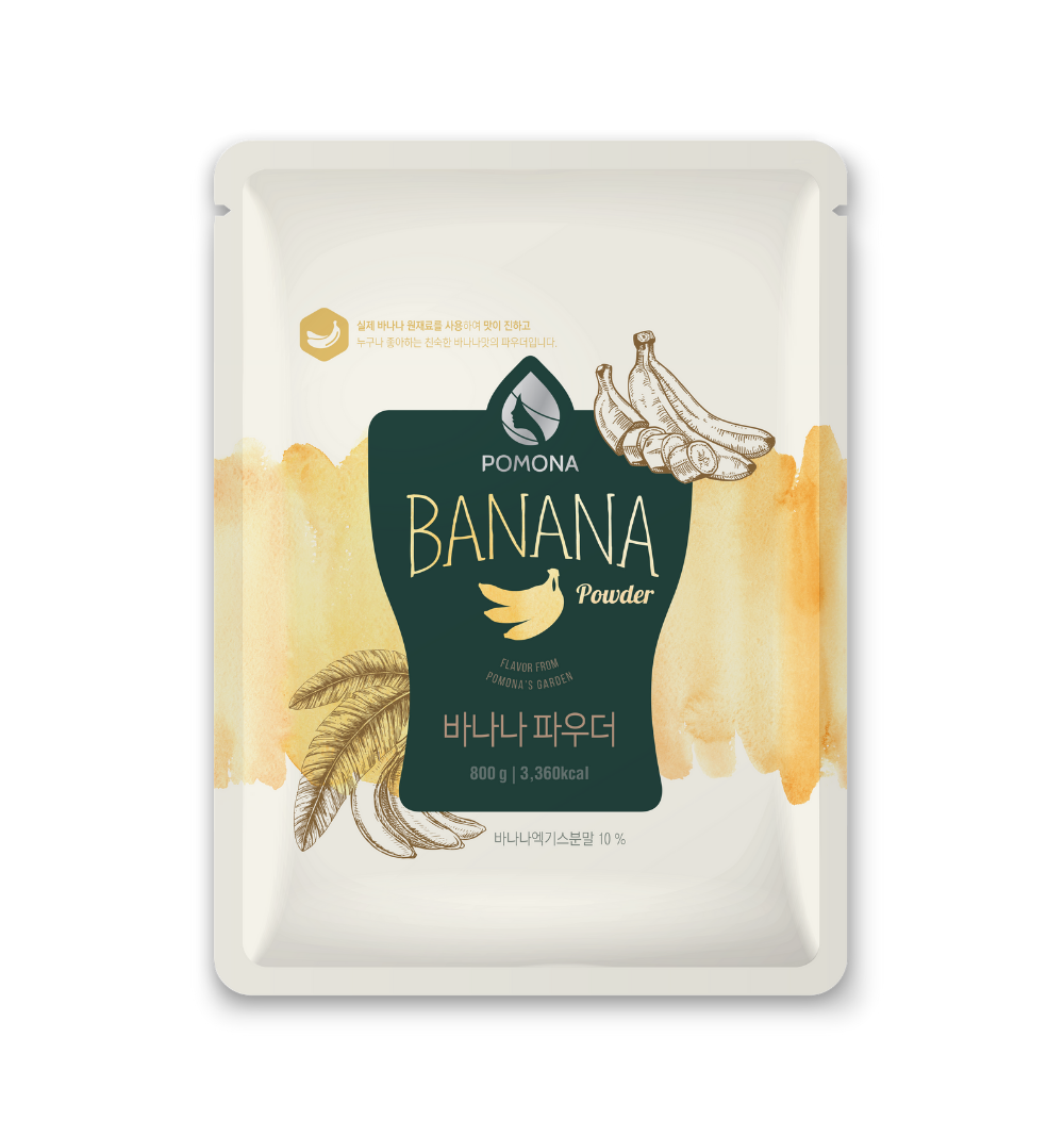 Banana Powder 800g - Sweet Pomona