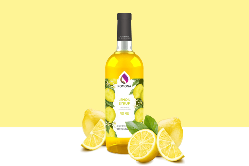 Lemon Syrup 1000ml - Sweet Pomona