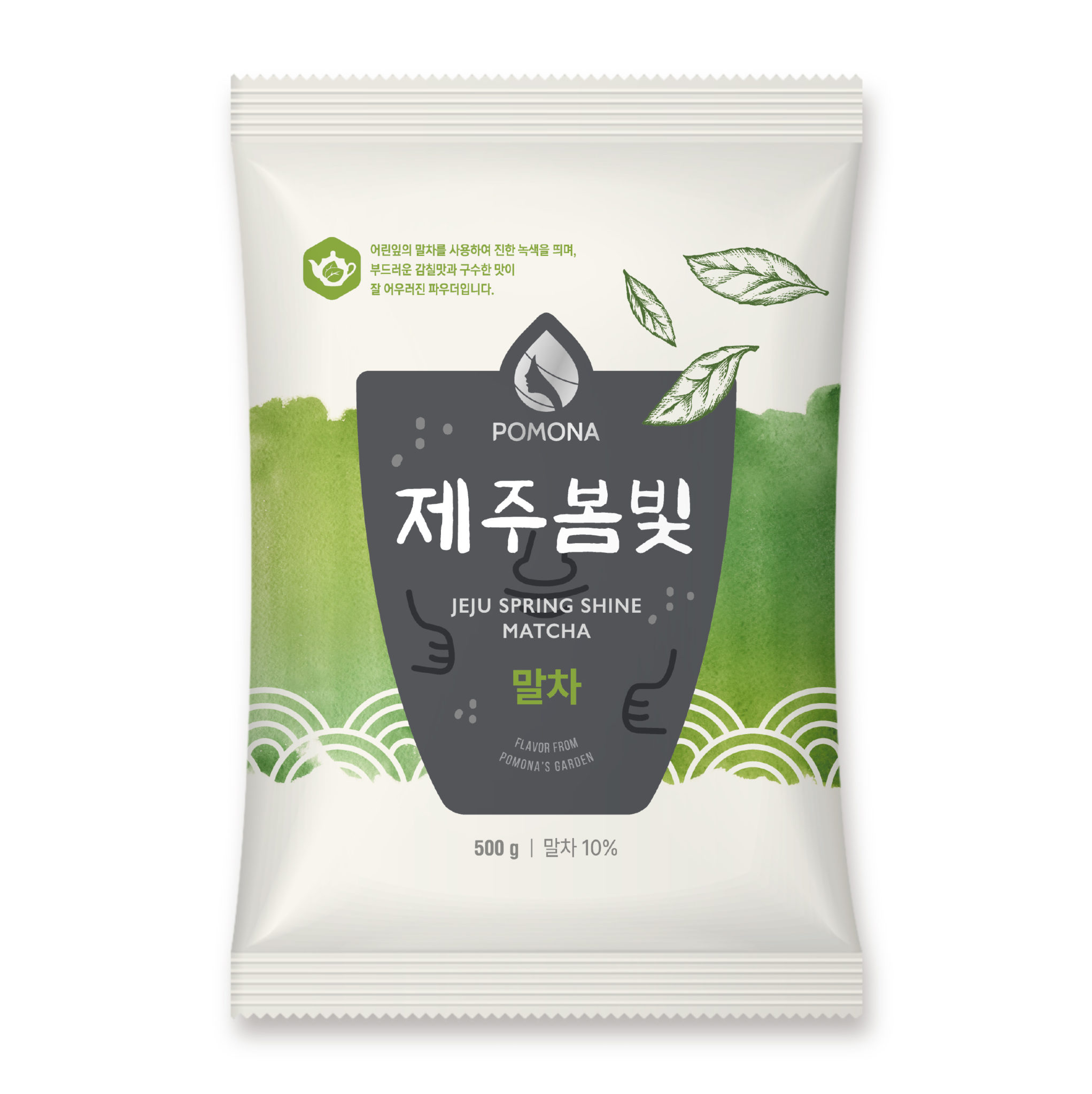 Jeju Matcha Powder(10%)500g - Sweet Pomona