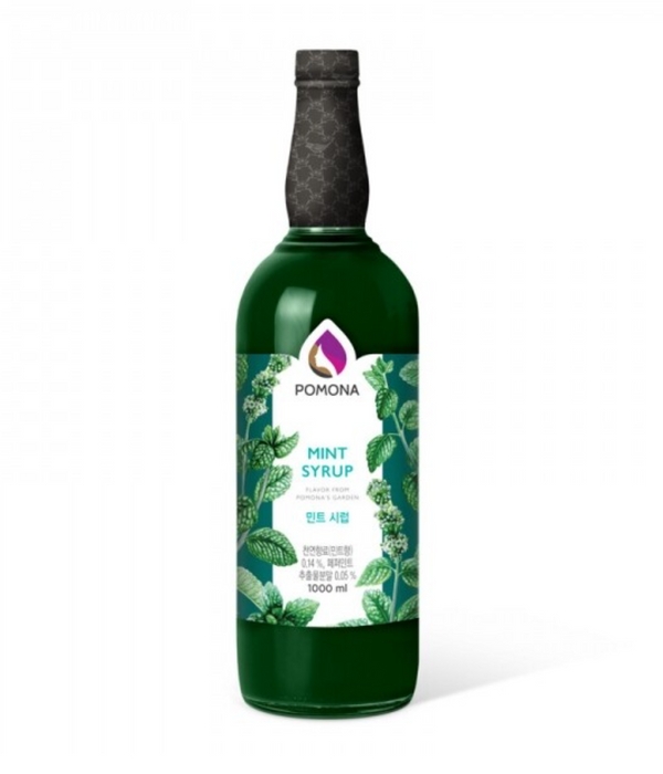 Mint Syrup 1000ml - Sweet Pomona